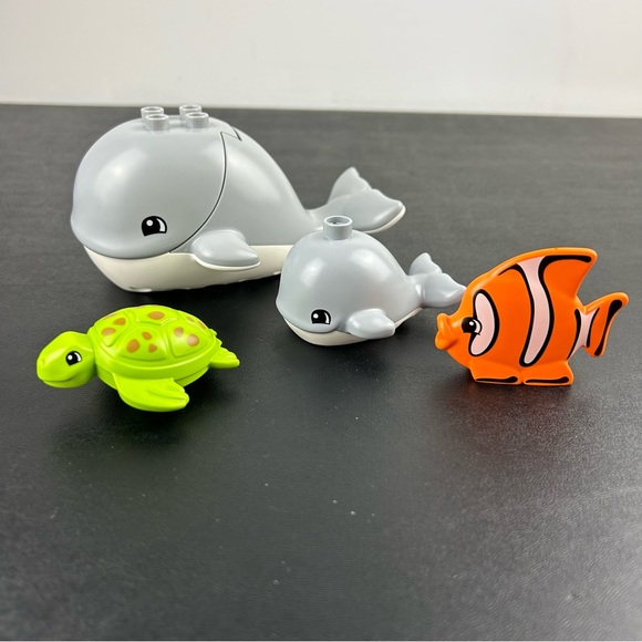 Duplo | Toys | Lego Duplo Ocean Animals Lot Of 4 Whale Baby Whale ...